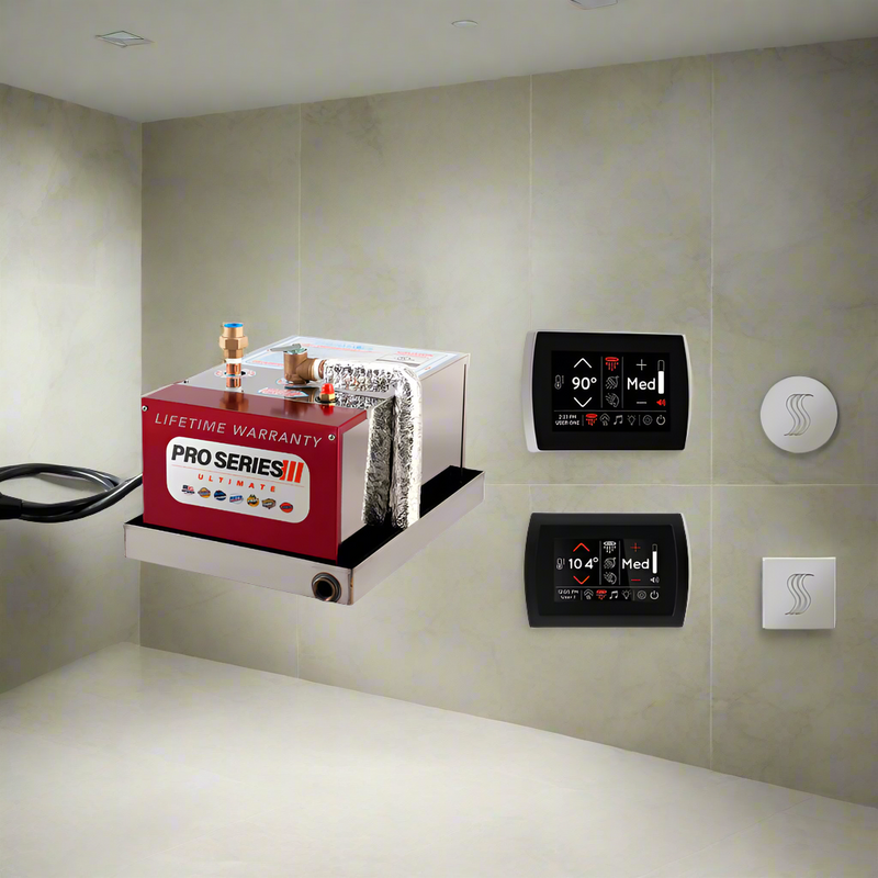 Complete All-In-One Steam Shower Packages at ArtOfSteamCo